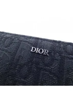 Dior | Bags | Dior Oblique Jacquard Long Zip Wallet | Poshmark